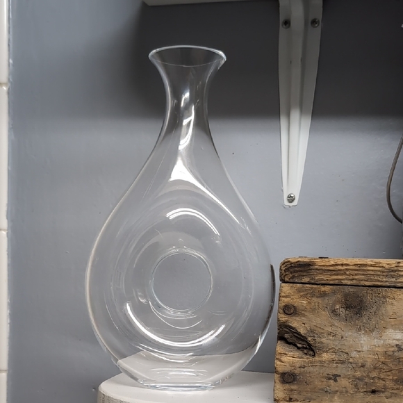 Lenox | Dining | Lenox Tuscany Clear Glass Decanter Vase | Poshmark